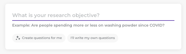 Crafting your questions